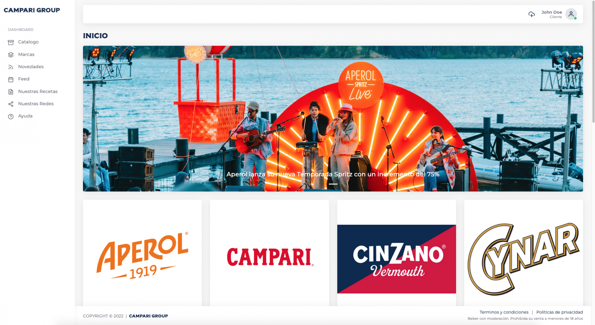 Campari Group – Campari en Red – TITAN 7